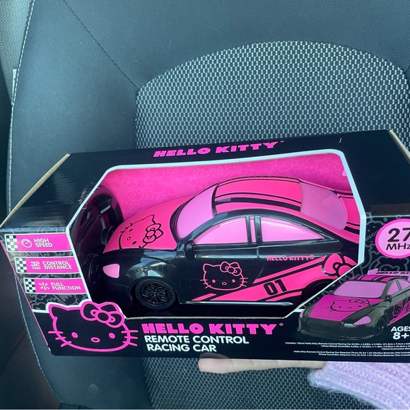 Hello Kitty | Toys | Hello Kitty Hot Pink Remote Control Racecar | Poshmark
